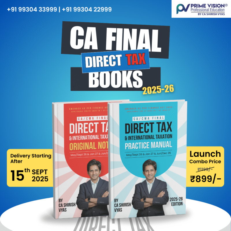 CA Final Books Archives - CA Shirish Vyas